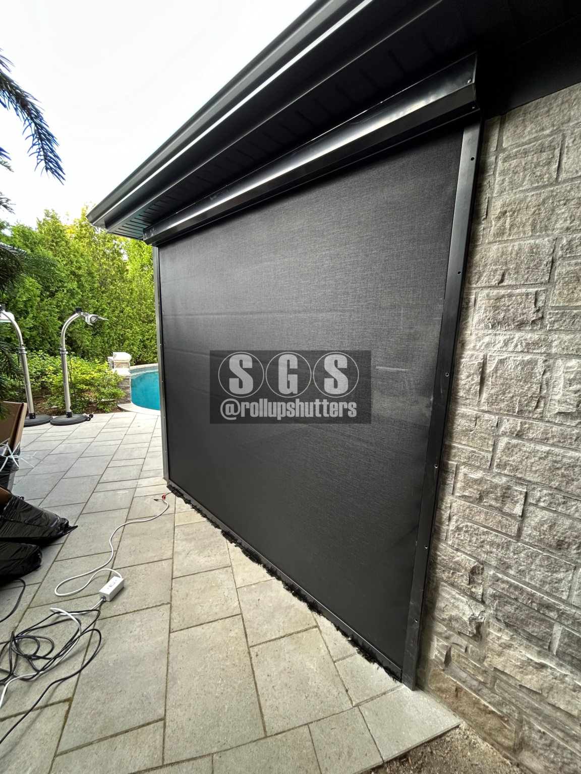 Pergolas Screens - Custom Roll Shutters and Privacy Screens Fire ...
